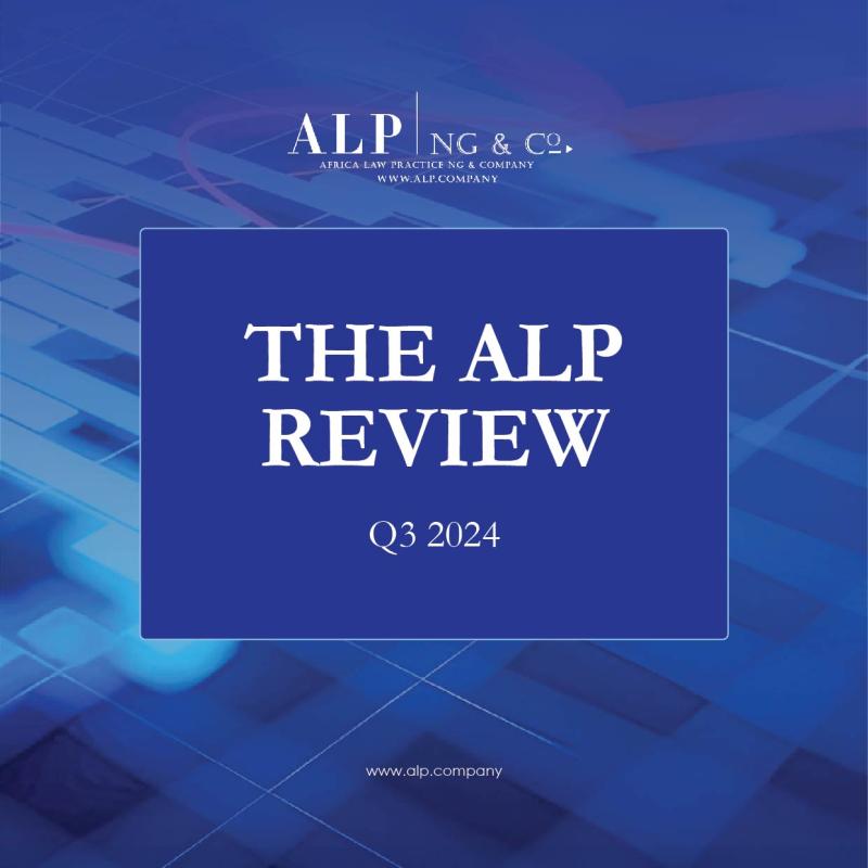 Publications | ALP | A leading corporate commercial law firm in Lagos ...